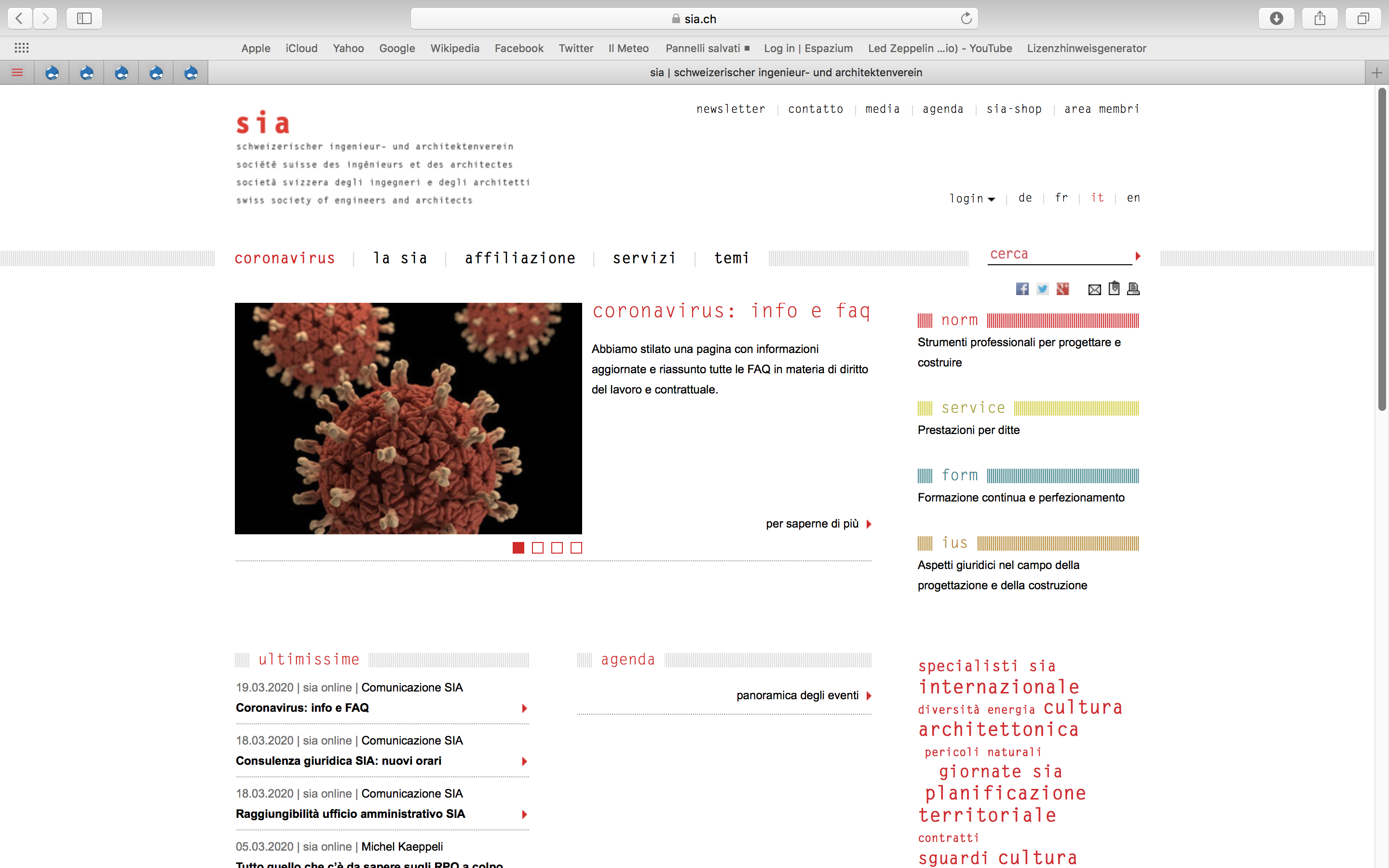 Informazioni e consigli per far fronte al Covid-19 | Espazium