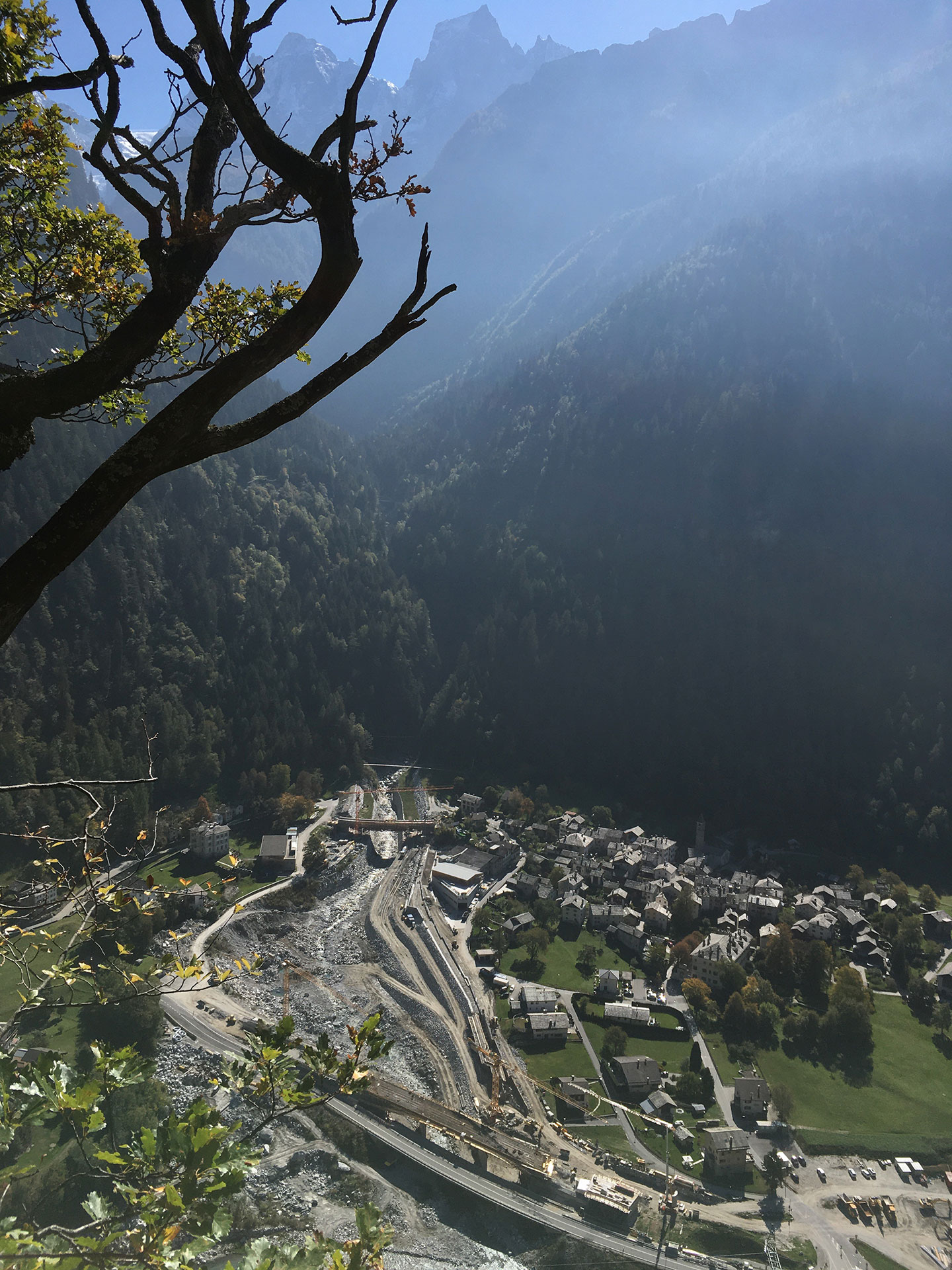 Das Bergell, Bondo und der Cengalo | Espazium