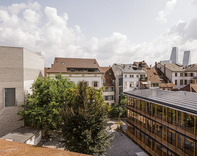 Eleganz durch Schlichtheit Hauptsitz Christoph Merian Stiftung | Espazium