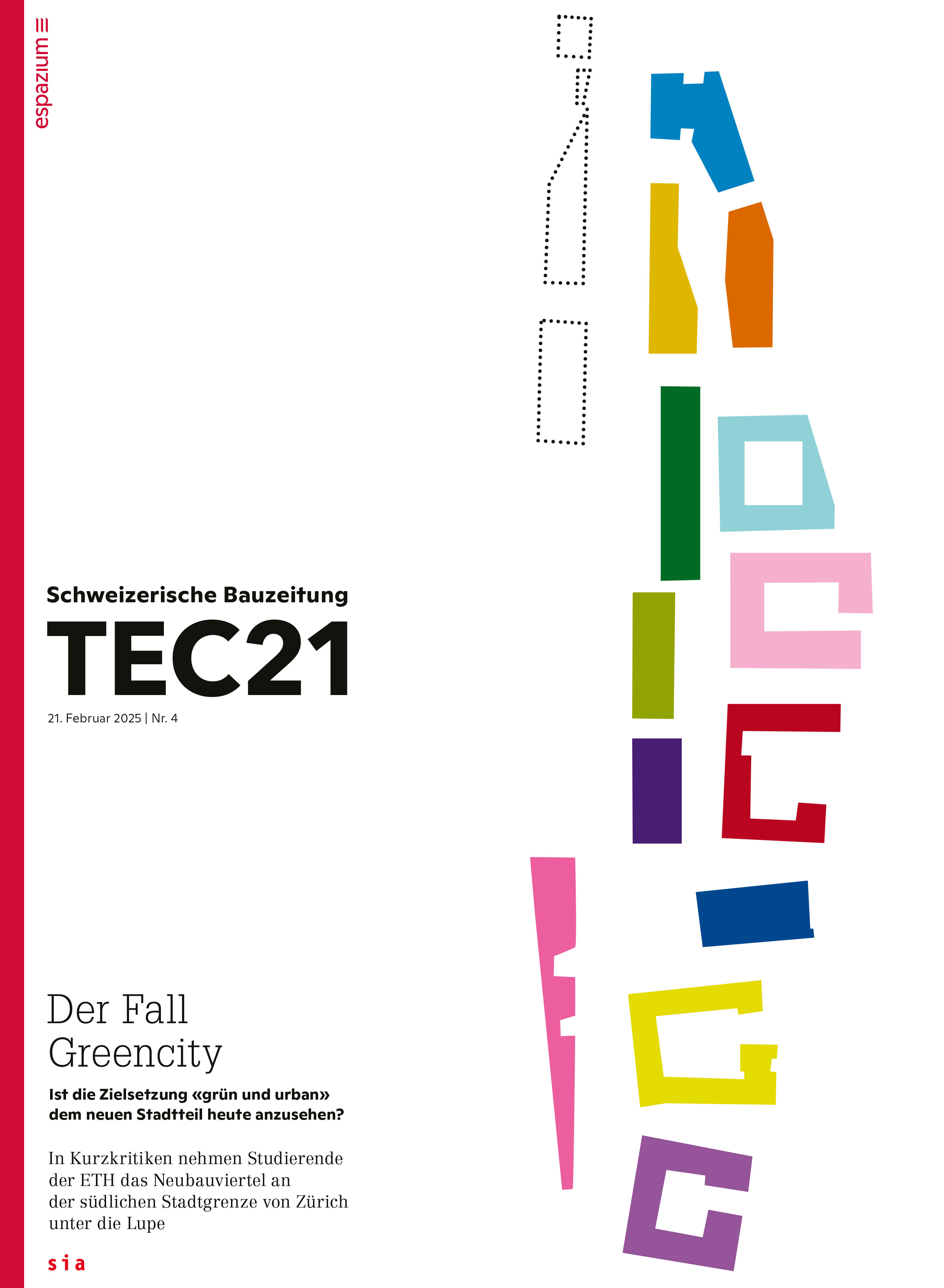 TEC21 | 4 | Der Fall Greencity | Espazium