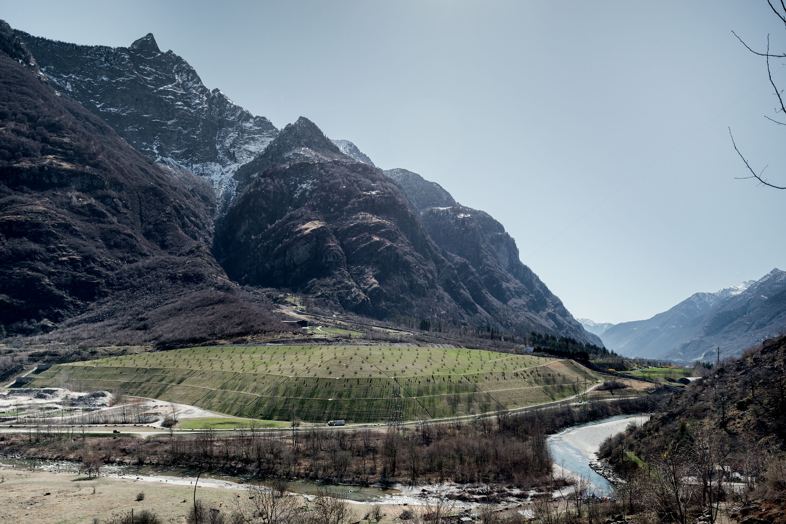 Sistemazione del deposito della Buzza, Biasca | Espazium