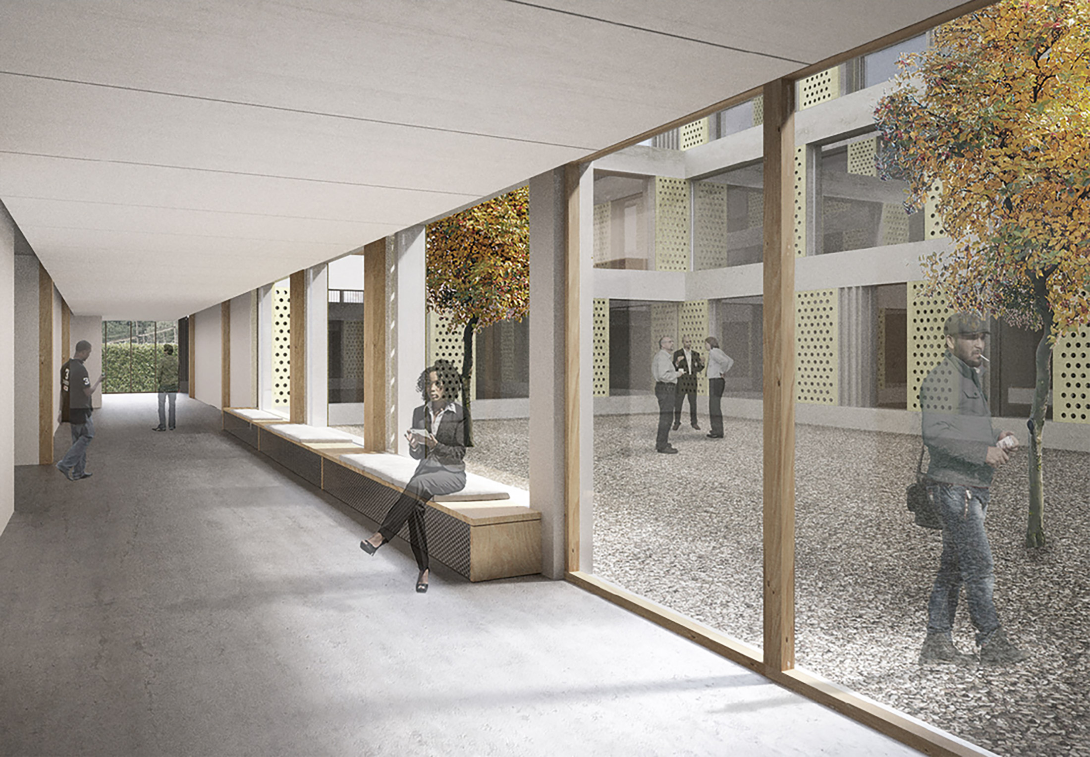 Il concorso per il Centro federale d’asilo a Novazzano-Balerna | Espazium