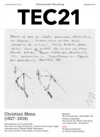 TEC21 | 22–23 | Christian Menn (1927–2018) | Espazium