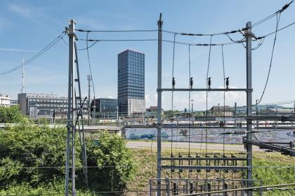 Durchdachte Gestaltung Grosspeter Tower, Basel | Espazium
