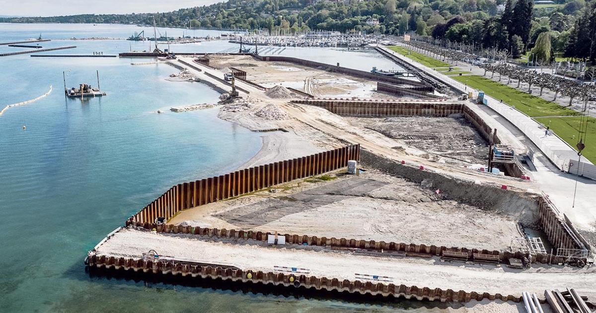 Les remblais La plage n°3, journal de chantier | Espazium