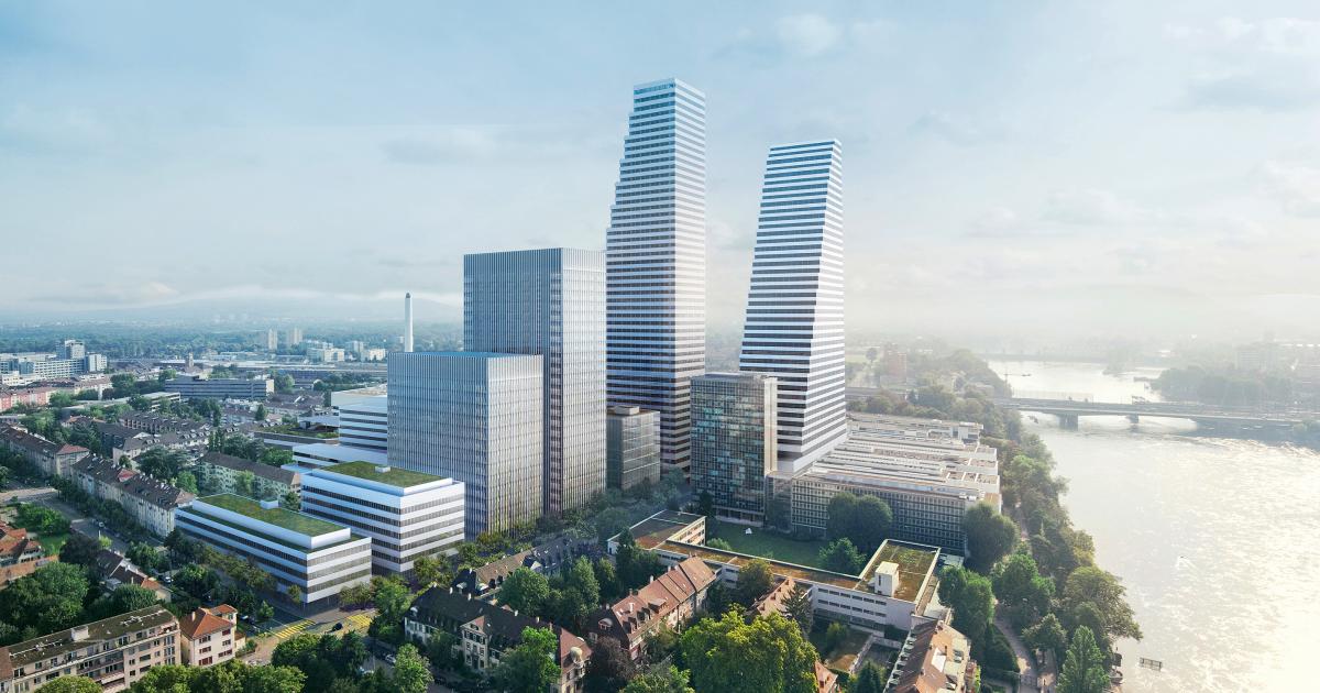 Neue Bauten auf dem Roche-Areal | Espazium