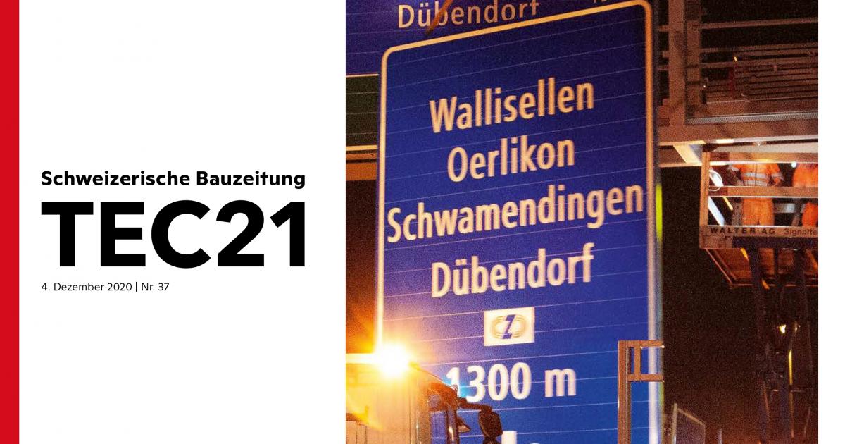 TEC21 | 37 | Mehr als nur Belag | Espazium