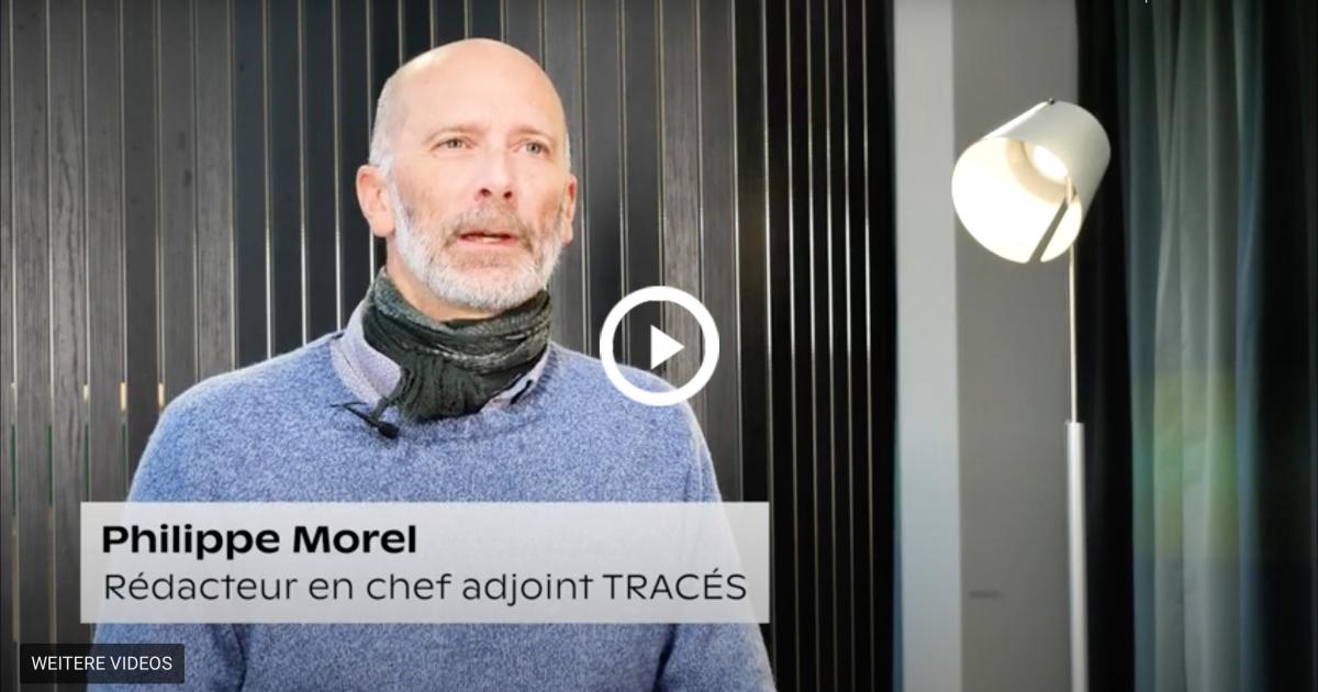 Le choix de Philippe Morel Culture du bâti: qualité et critique | Espazium