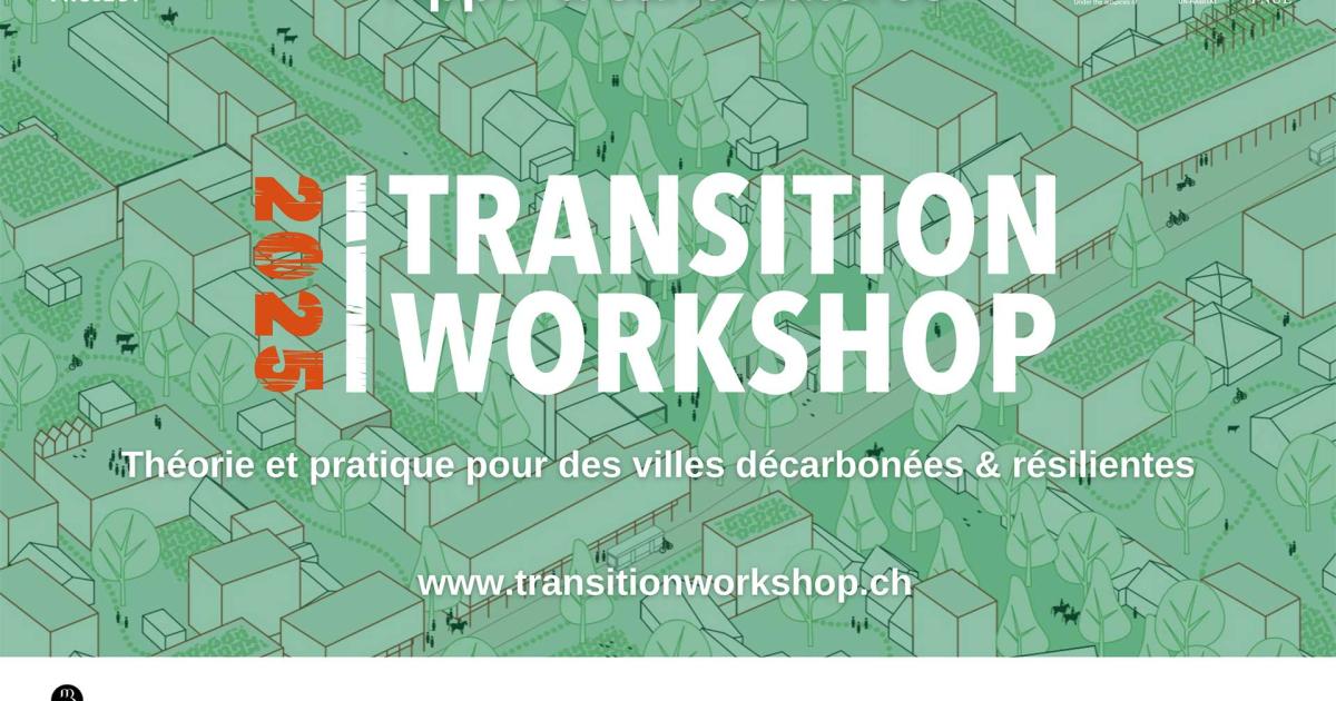 Appel à candidatures pour la formation transition workshop | Espazium