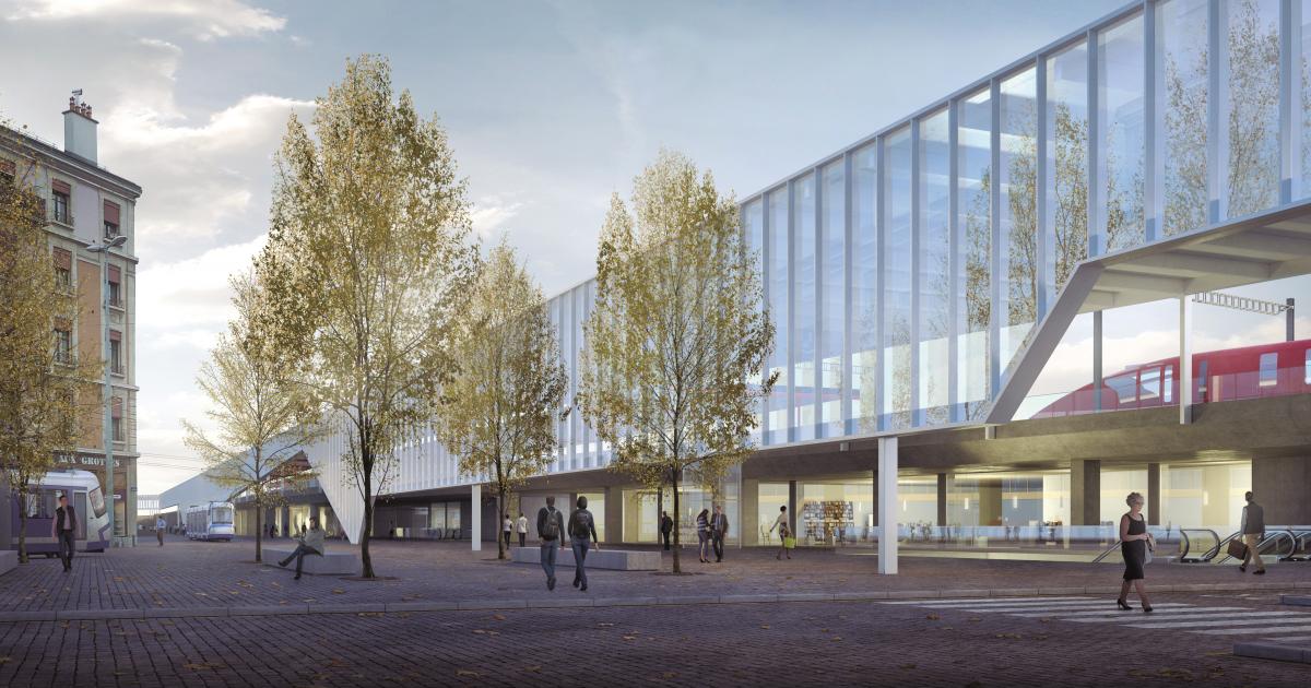 Image directrice de la gare Cornavin | Espazium