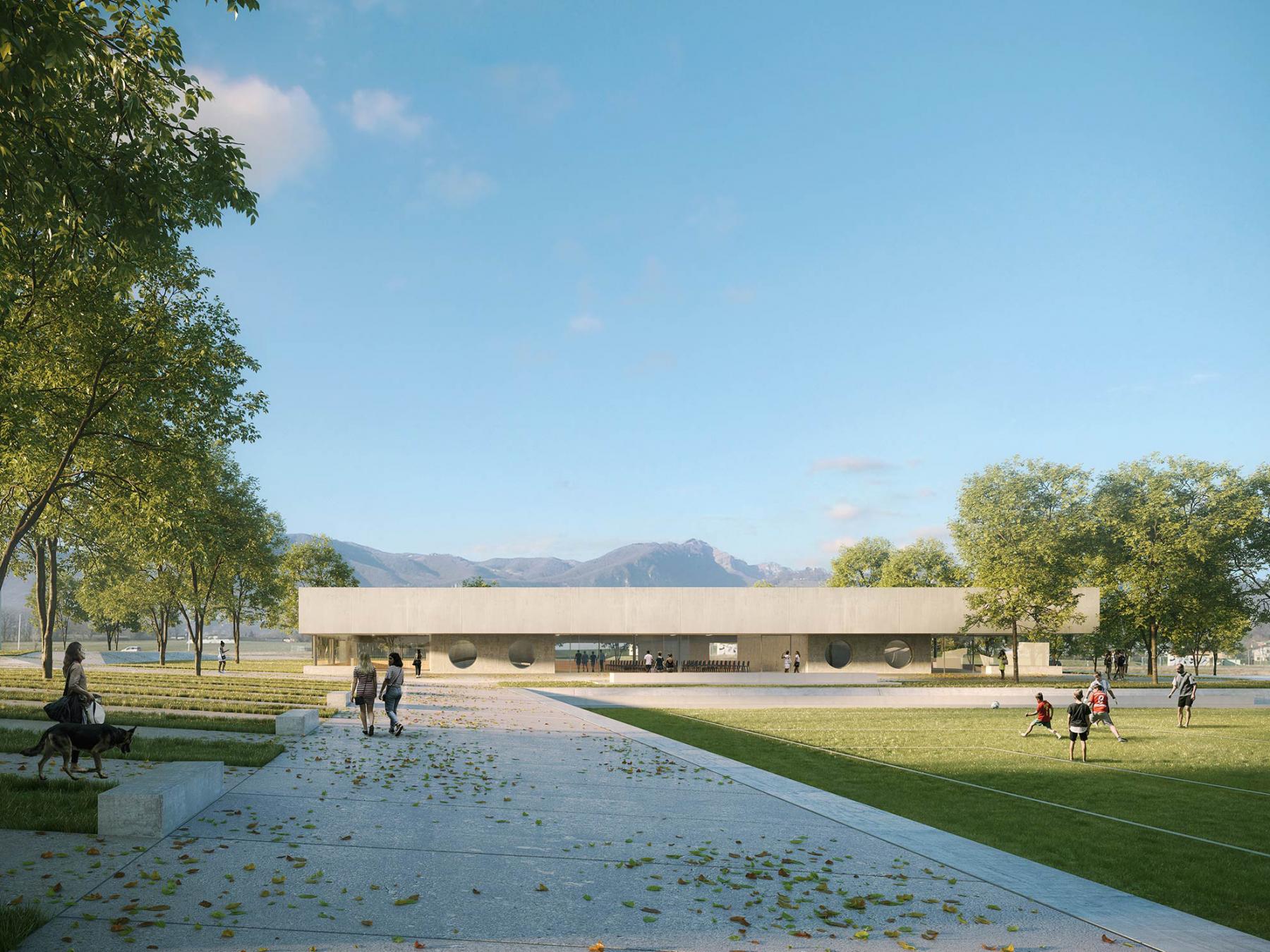 Nuovo centro sportivo, Stabio | Espazium