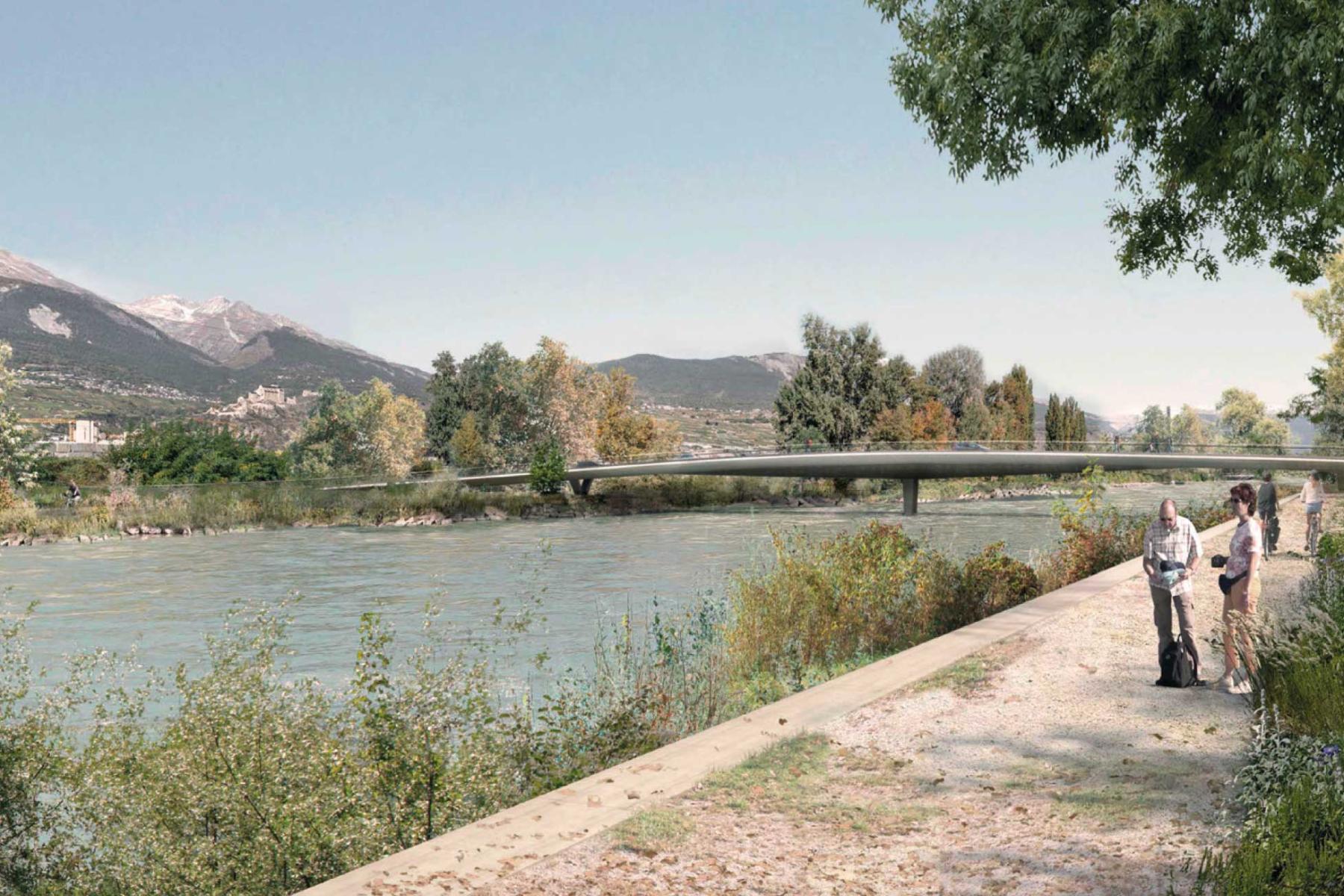 Pont de la Drague, Sion | Espazium