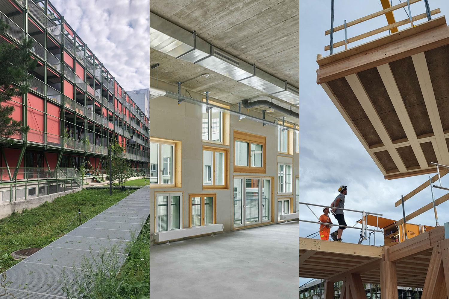 Zirkuläres Bauen. Exkursion. Vier Projekte in Basel + Zürich | Espazium