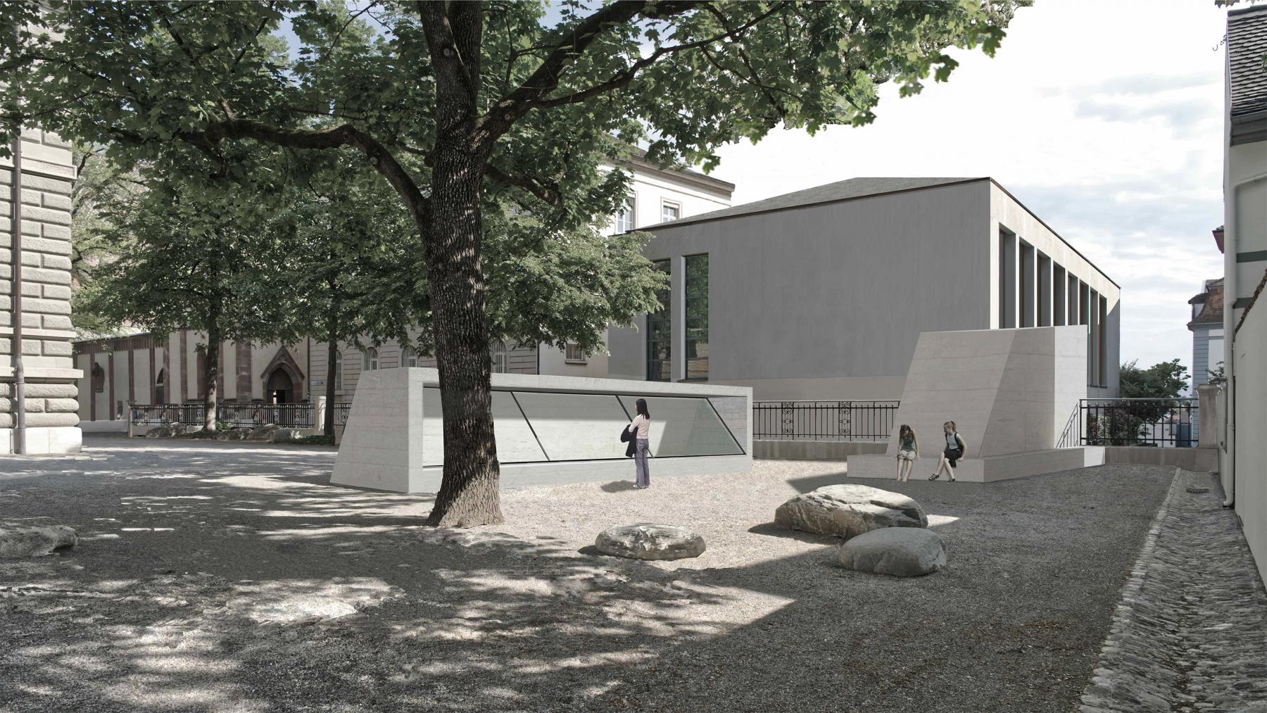 Umgestaltung Informationsstelle «Murus Gallicus» | Espazium